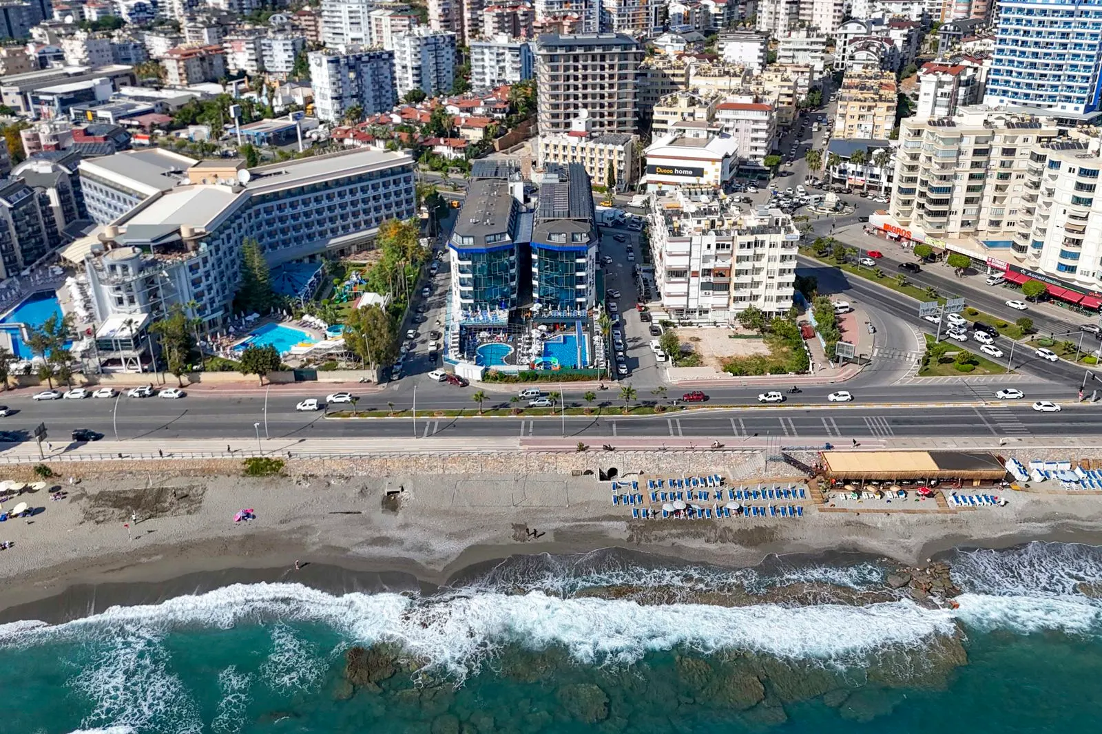 Relax Beach Hotel in Alanya, Turkse Rivièra